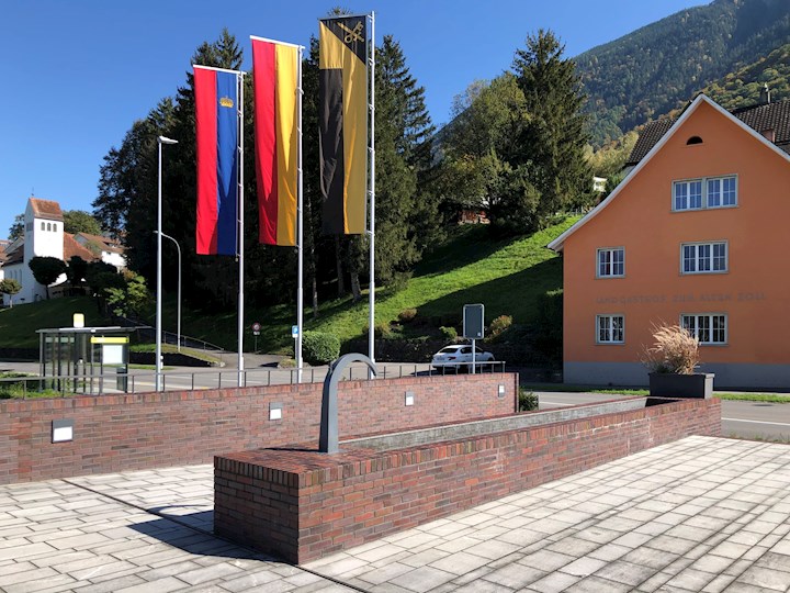 Brunnen in Mauren und Schaanwald
